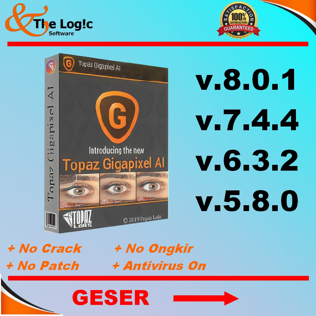 Jual Topaz Gigapixel AI Pro Full Version | Shopee Indonesia