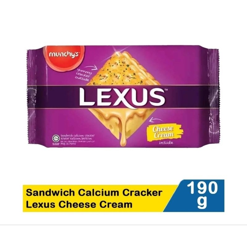 Jual munchy's Lexus Biskuit Sandwich 190 g ( isi 10 pcs) | Shopee Indonesia