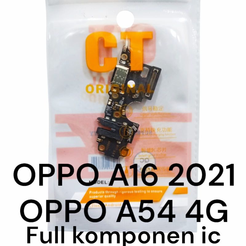 Jual FLEXI CHARGER OPPO A16 2021 /OPPO A54 4G + MIC / FLEXIBLE PAPAN ...