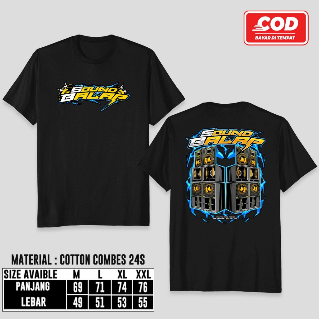 Jual KAOS SOUND SYSTEM SOUND BALAP SERIES 6 | SOUNDBALAPBLITAR | Shopee ...