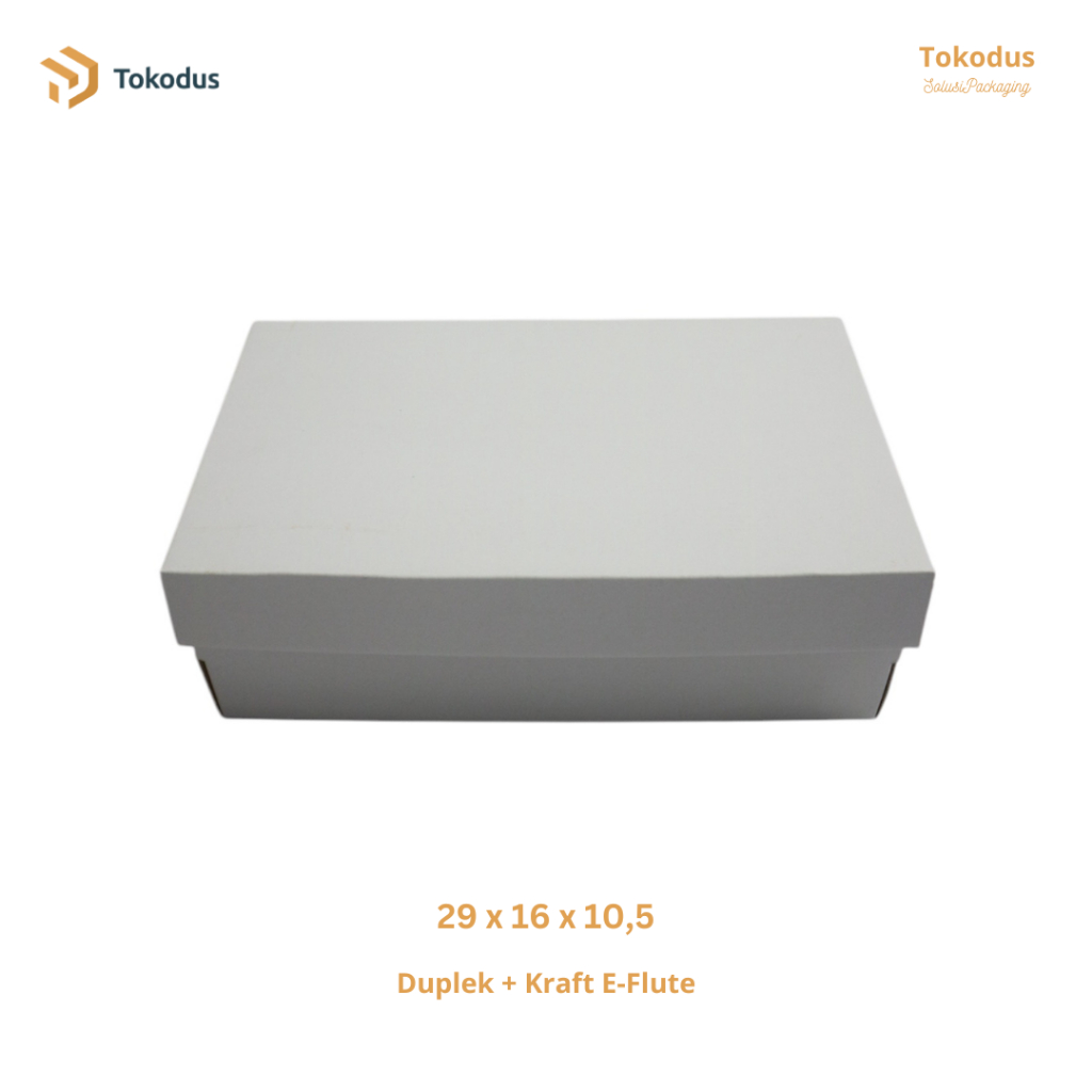 Jual Kardus Sepatu Sandal Box Sepatu Putih Polos 29 x16 x 10 cm ...