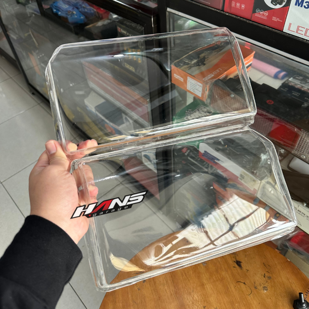Jual mika headlamp kijang grand bahan bening pnp biled akrilik tebal ...