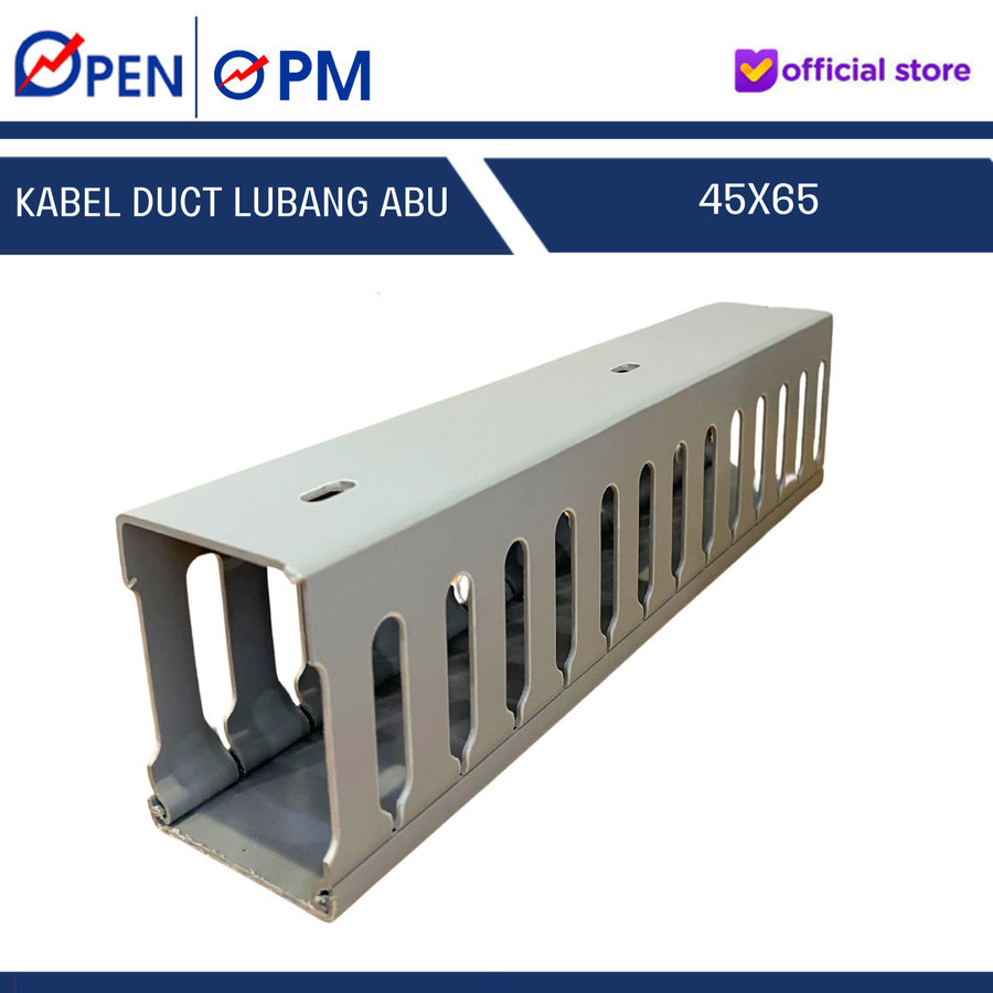 Jual KABEL DUCT / CABLE DUCT LUBANG ABU 45x65 | Shopee Indonesia