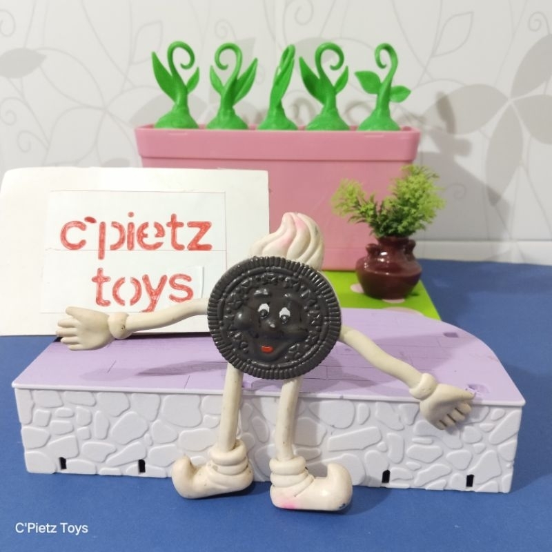 Jual Figure Vintage Bendable Nabisco Oreo Man Cookie (Second/Preloved ...
