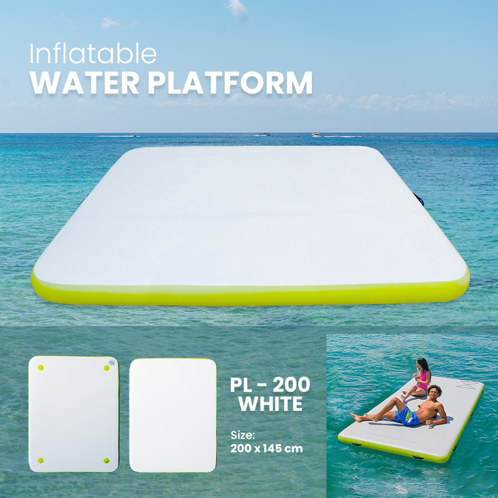 Jual Inflatable Water Platform PL - 200 White / Inflatable Swim ...