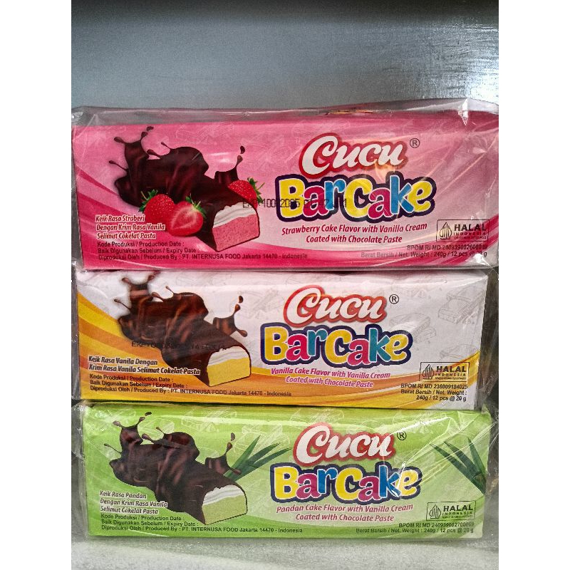 Jual Cucu Barcake Isi 12 Pcs | Shopee Indonesia