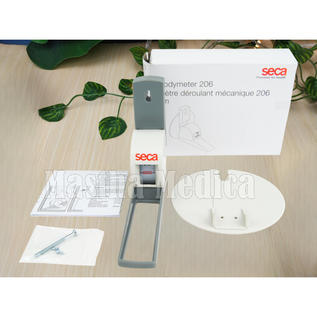 Jual SECA 206 Alat Ukur Tinggi Badan Pita Roll-up Dg wall attachment ...
