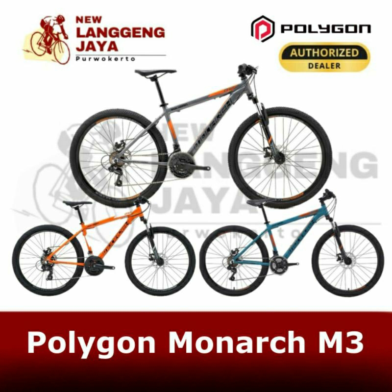 Jual Polygon Sepeda MTB Monarch M3 26" | Shopee Indonesia