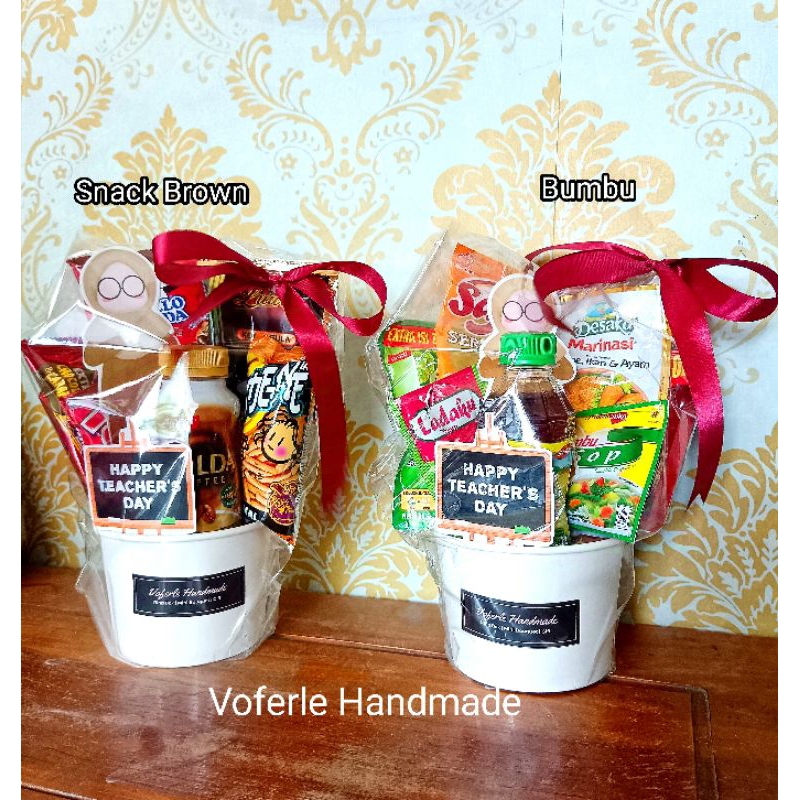 Jual Hampers Parcel Parsel Bumbu Jajan Snack Kopi Kado Acara Hari Guru ...