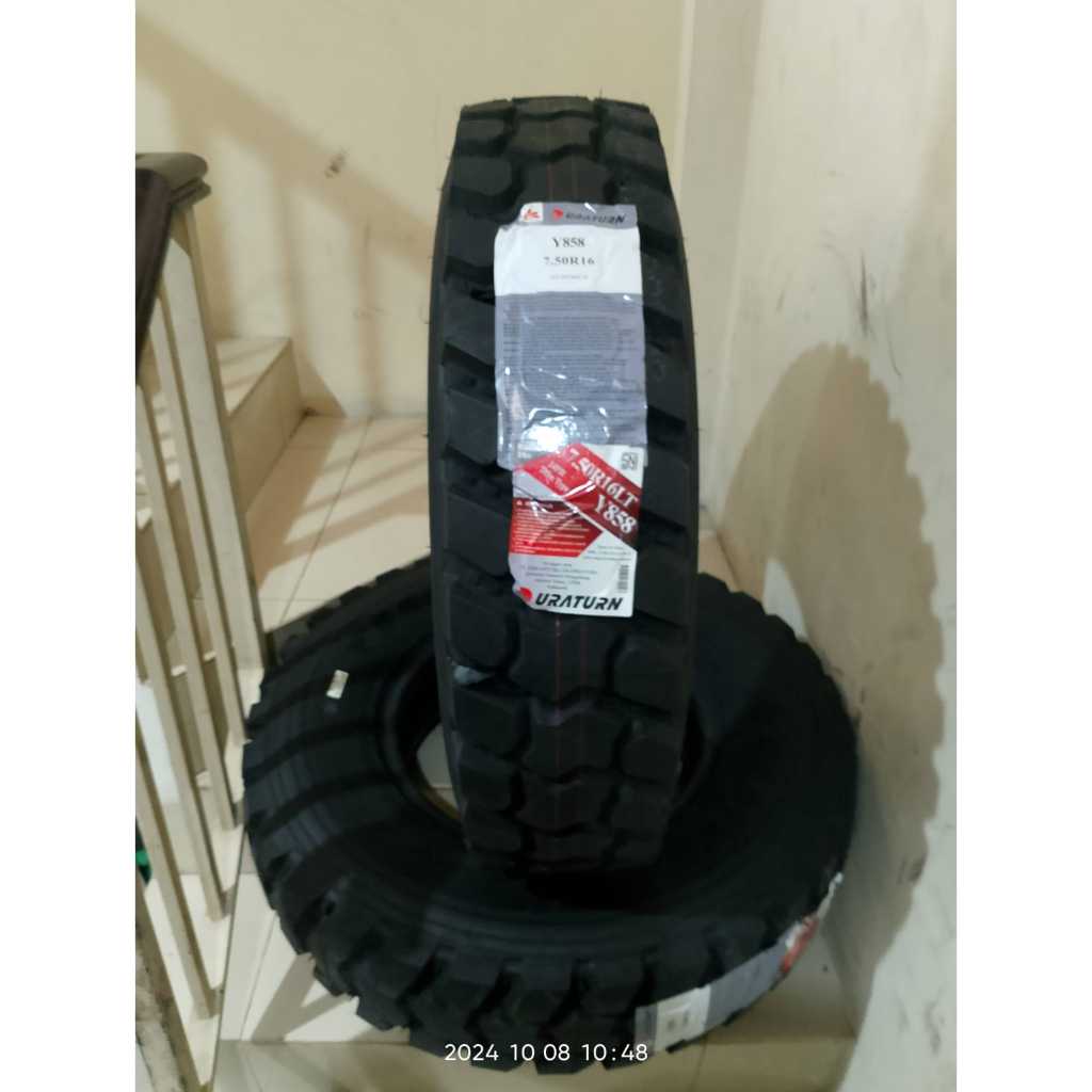 Jual BAN KAWAT DURATURN 750 R 16 Y 858 TAPAK KASAR FULL SET (KOMPLIT ...