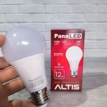 Jual Lampu Panaled Altis 12watt Led Buld Cahaya Putih Garansi 1 Tahun | Shopee Indonesia