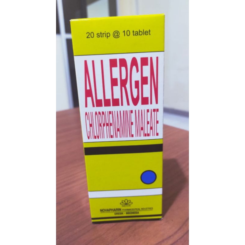 Jual ALLERGEN BOX isi 200 TABLET (OBAT ANTI ALERGI) | Shopee Indonesia