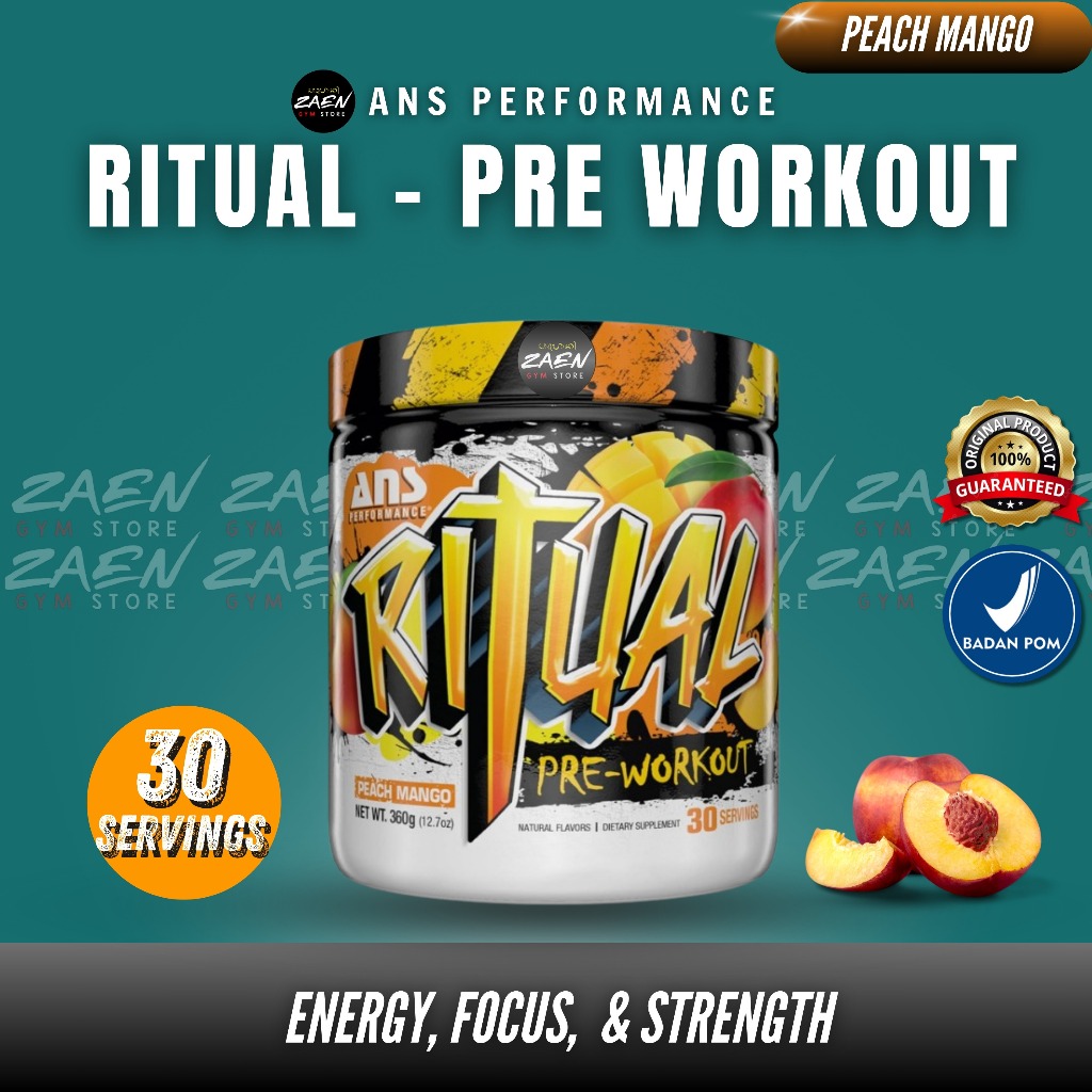 Jual ANS Performance Ritual Pre workout 30 Servings Preworkout | Shopee ...