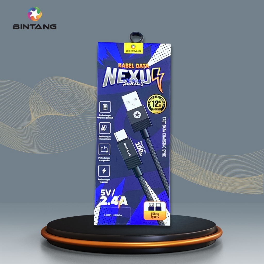 Jual KABEL DATA USB TO TYPE C BINTANG 5V/2.4A NEXUS SERIES | Shopee ...