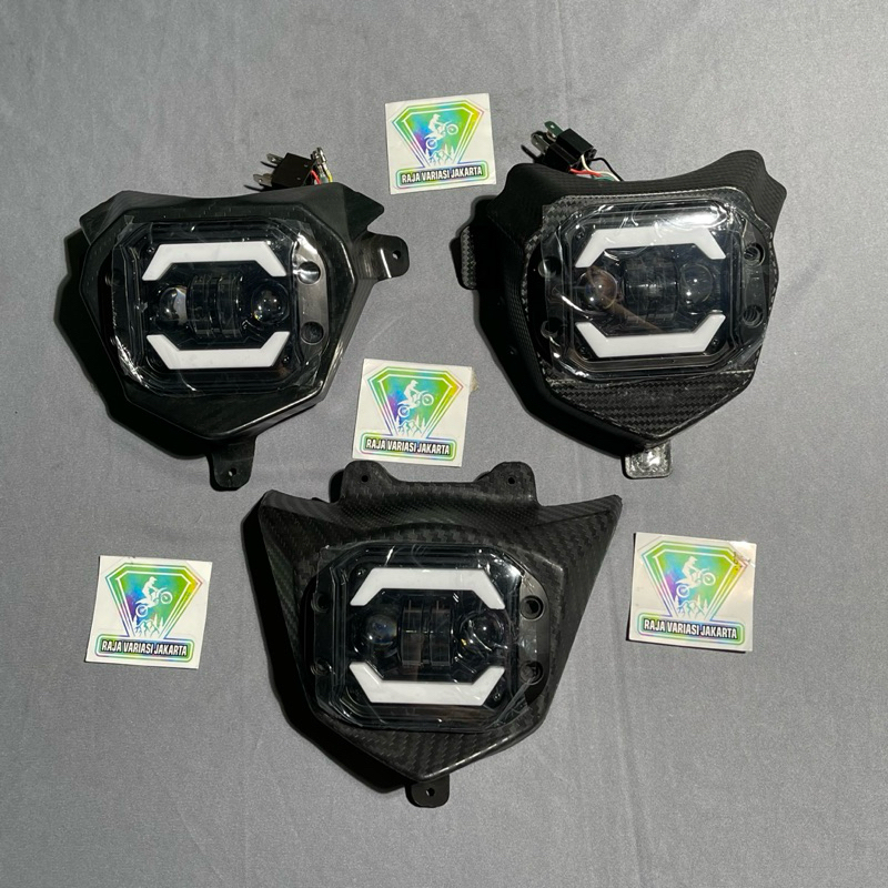 Jual Lampu Reflektor Headlamp LED Daymaker KLX 150 CRF 150 WR 155 ...