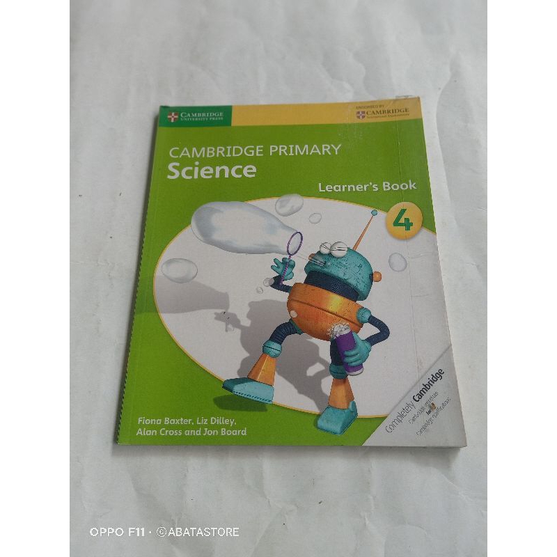 Jual BUKU CAMBRIDGE PRIMARY SCIENCE LEARNER'S BOOK 4 FIONA BAXTER ...