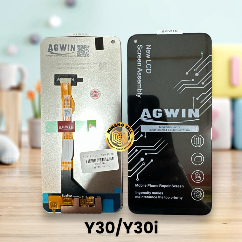 Jual LCD TOUCHSCREEN VIVO Y30/Y30i (AGWIN) | Shopee Indonesia