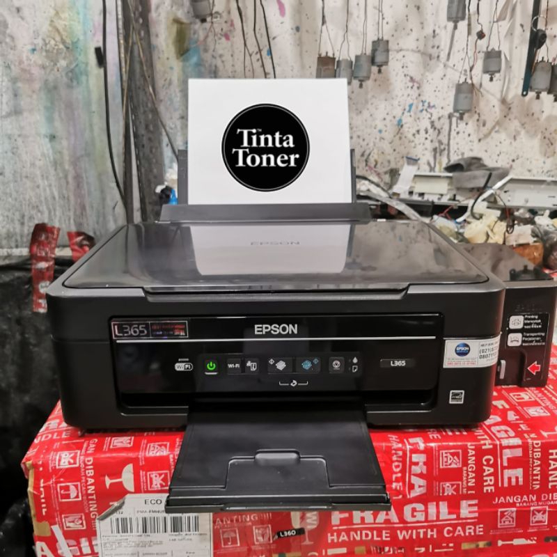 Jual Epson L365 print scan copy plus tinta printer epson | Shopee Indonesia