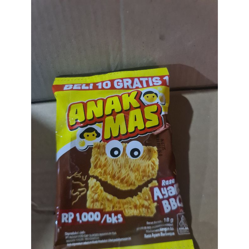 Jual Anak mas snack mie kering iso 10 gratis 1 | Shopee Indonesia