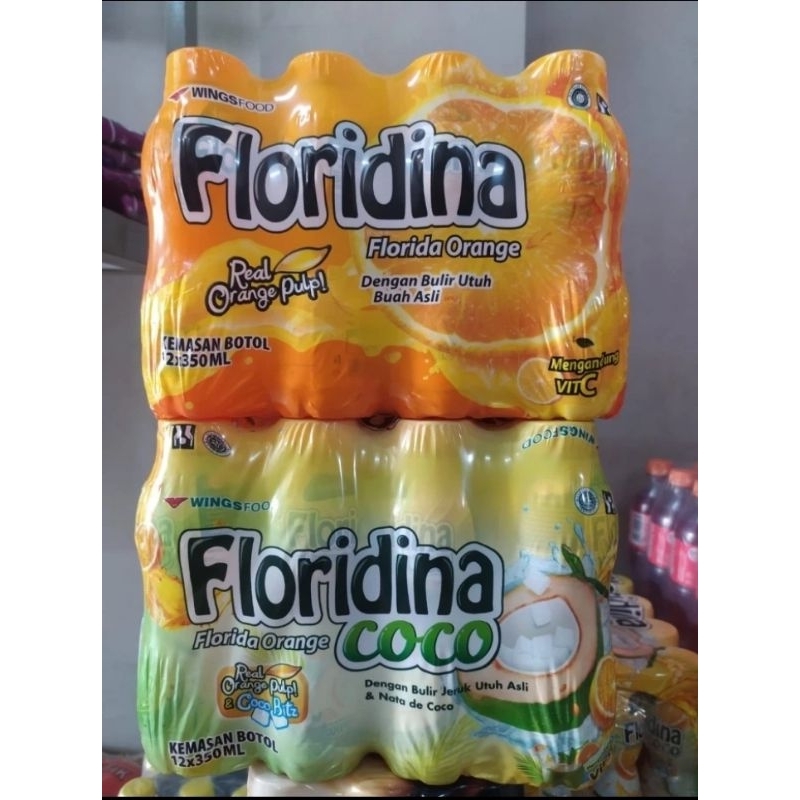 Jual 1 pack Floridina 350ml x 12pcs | Shopee Indonesia