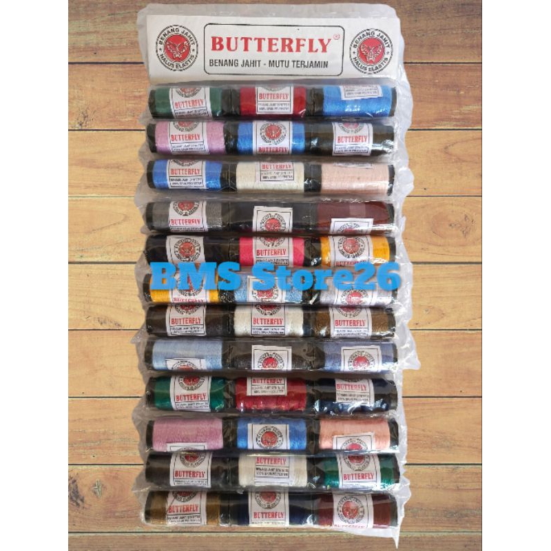 Jual Benang Jahit Besar Murah Warna - 1 Pack Isi 36 Pcs | Shopee Indonesia