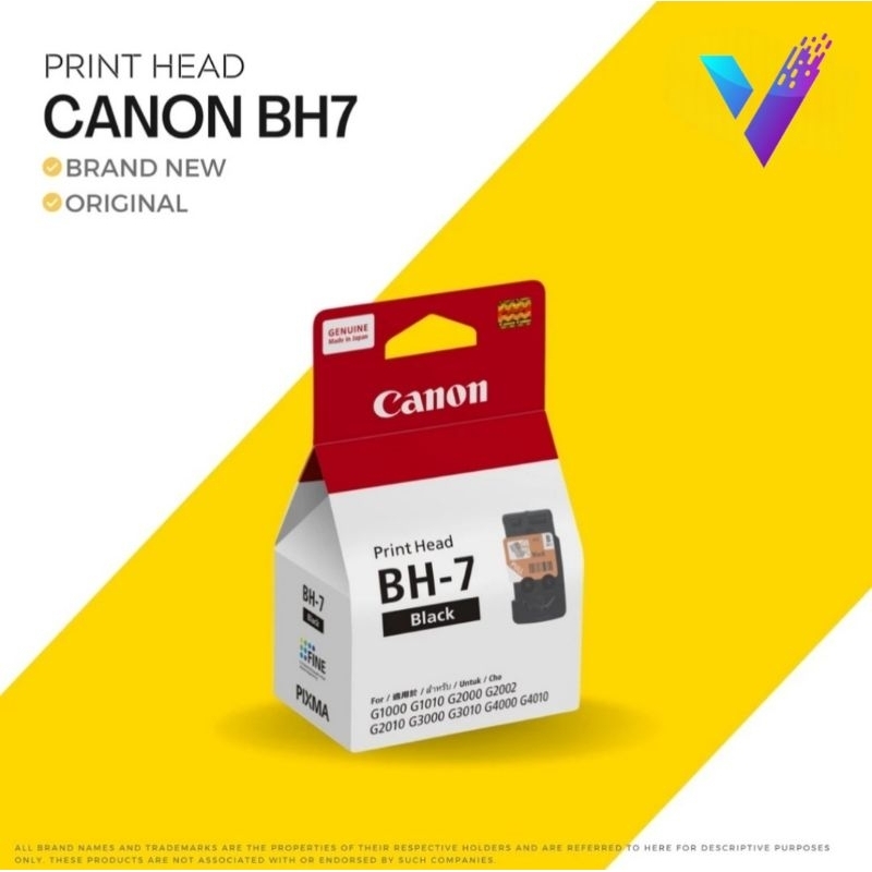 Jual Canon BH7 BH-7 Printhead Black (G1010 G2010 G3010 G4010) | Shopee ...