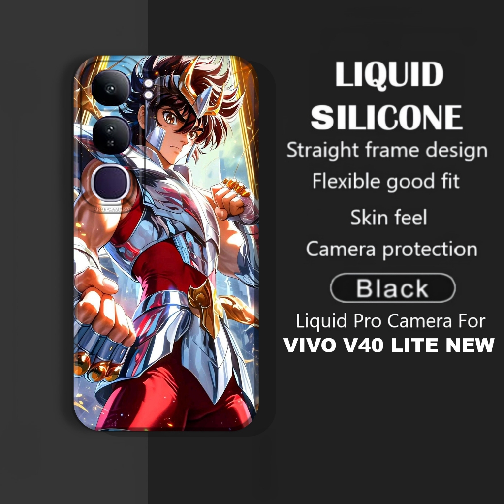 Jual RJ34 Softcase karet untuk Vivo V40 Lite Terbaru 2024 Motif gambar ...