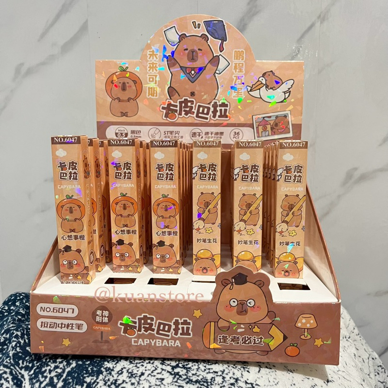 Jual PEN CAPYBARA BLIND BOX / PULPEN CAPYBAR MYSTERY BOX / BALLPOINT ...