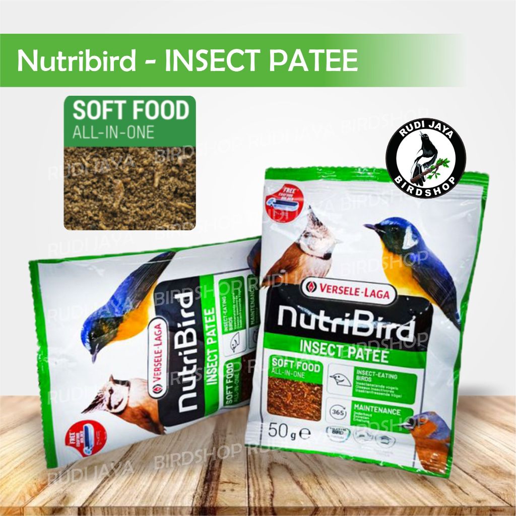Jual INSECT PATEE 1 SACHET VERSELE LAGA PAKAN MAKANAN TAMBAHAN BURUNG ...