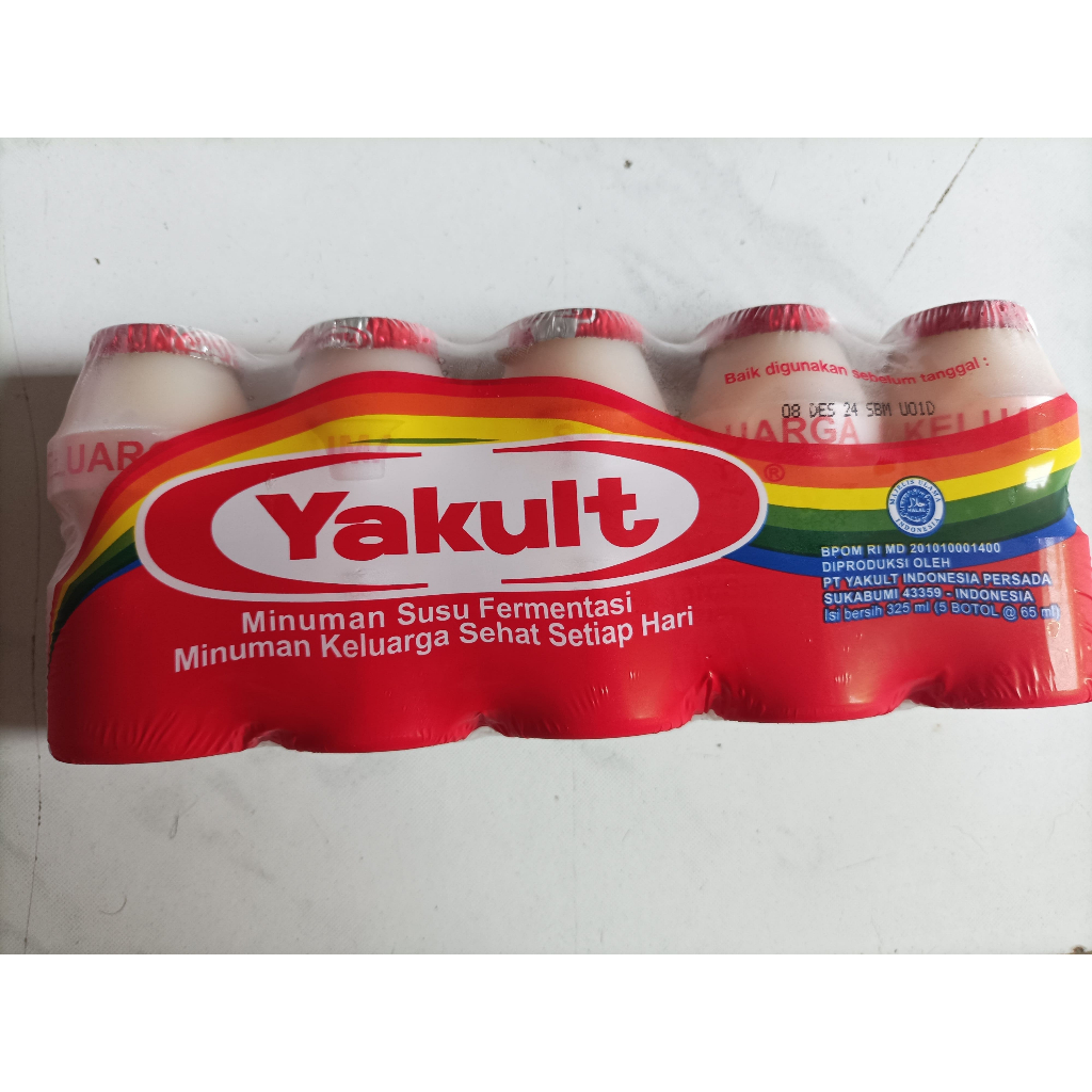 Jual Yakult 1 pack (5 x 65 ml) | Shopee Indonesia