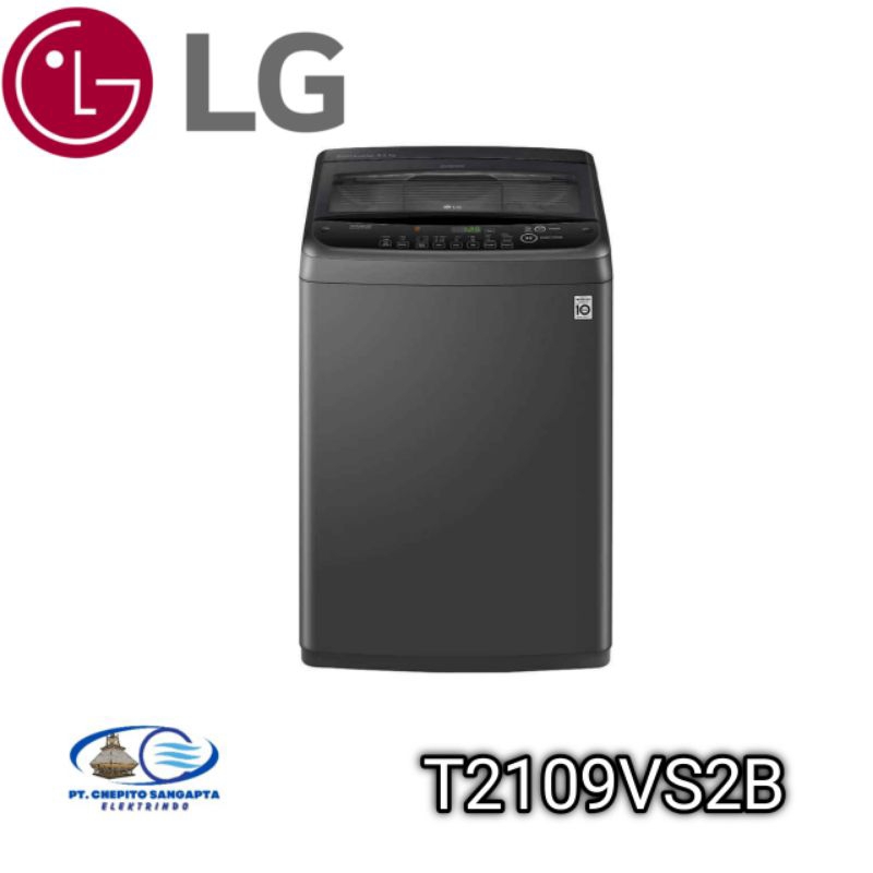 Jual Mesin cuci LG T2109VS2B 1 Tabung Top Loading 9kg Smart Inverter ...