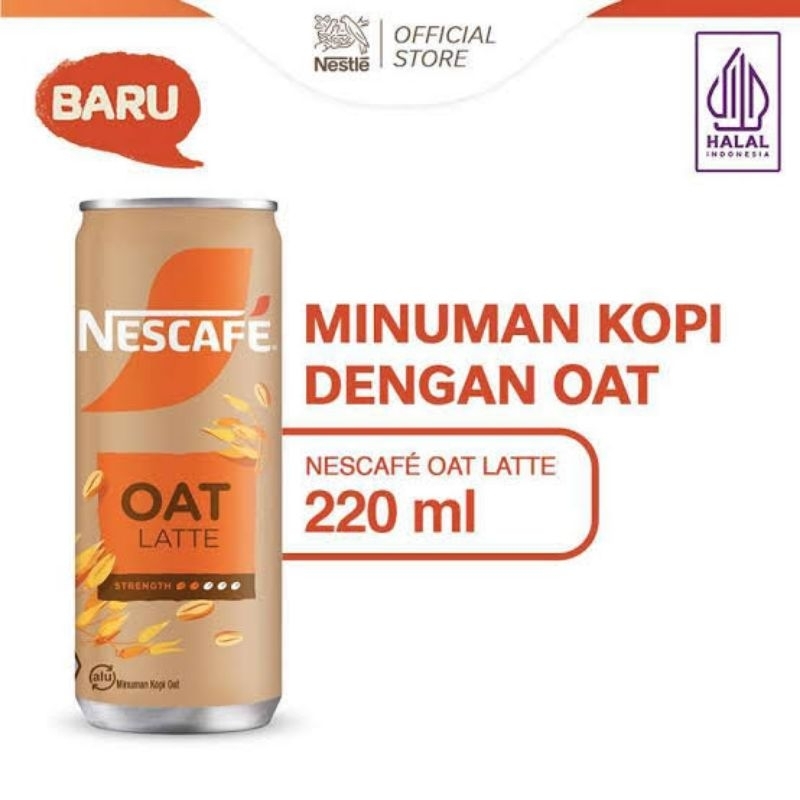 Jual Nescafe Oat Latte 220ml | Shopee Indonesia