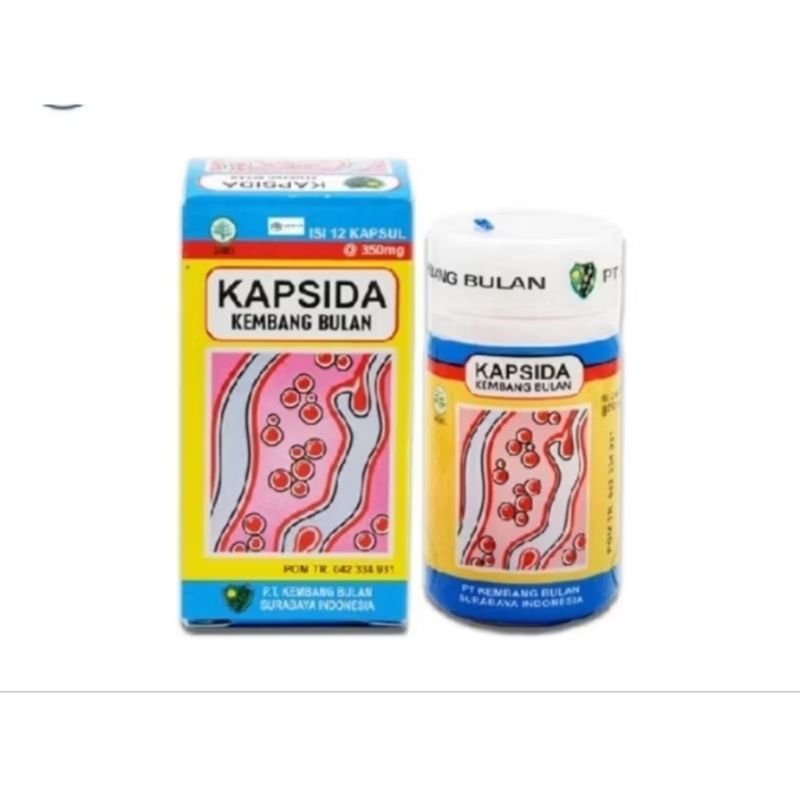 Jual Kapsida kembang bulan isi 12 kapsul obat bisul,gatal , jerawat,dan ...