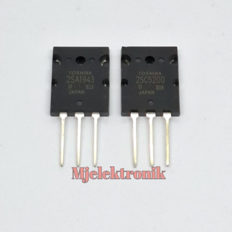 Jual Set Transistor TOSHIBA 2SA1943 2SC5200 Original Javan | Shopee Indonesia