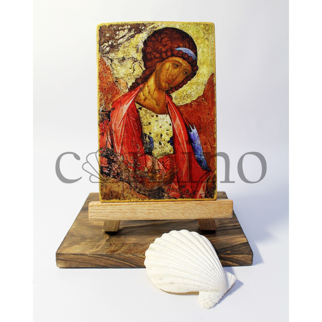 Jual Ikon Malaikat St Mikael | Mural Michael Mikail | Malaikat Agung ...