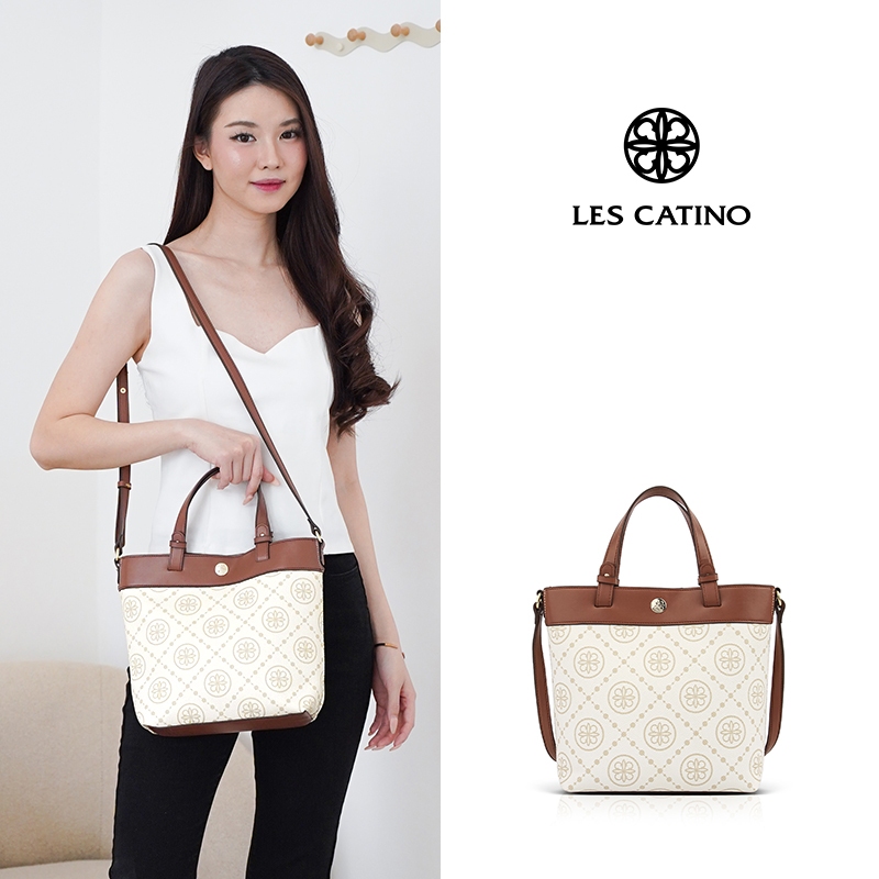 Jual Tas Bahu Les Catino Hibiya Round Satchel | Shopee Indonesia