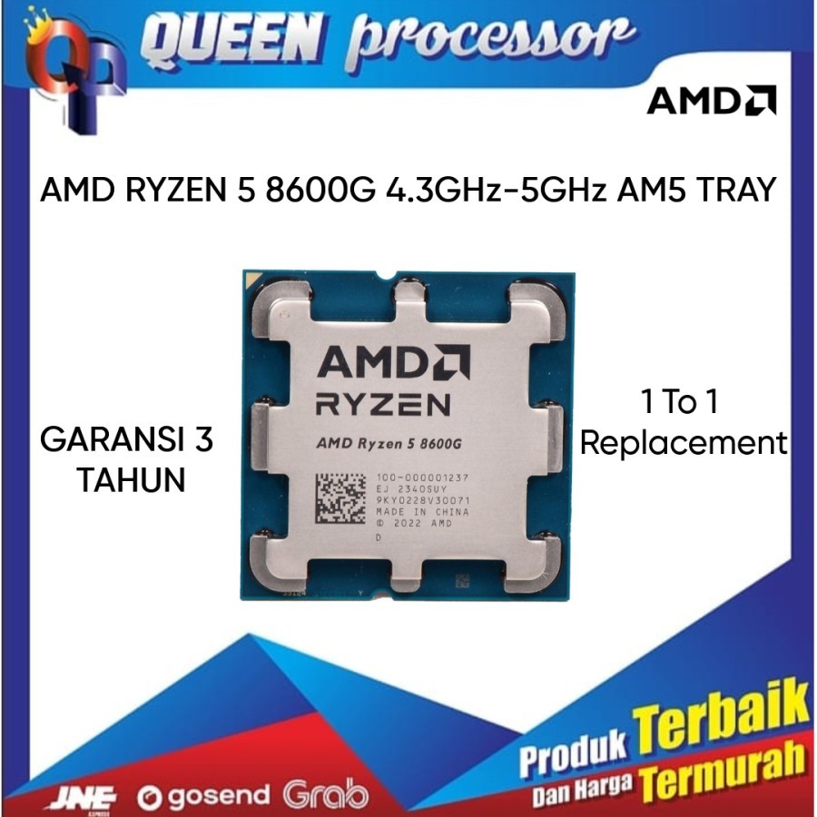 Jual CPU Processor AMD Ryzen 5 8600G 4.3GHz TRAY Socket AM5 | Shopee ...