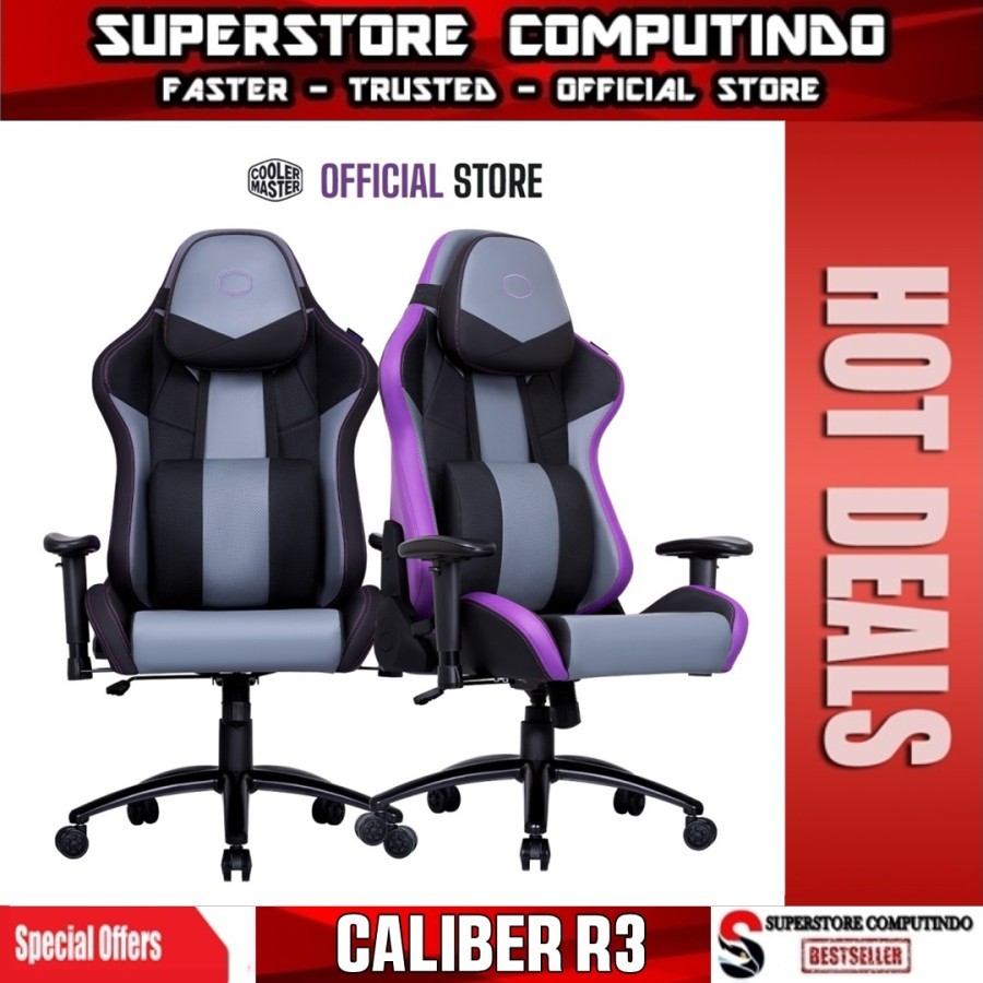 Jual Cooler Master Caliber R3 Gaming Chair | Shopee Indonesia