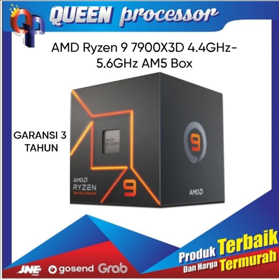 Jual Processor AMD Ryzen 7900x3D Box Socket AM5 | Shopee Indonesia