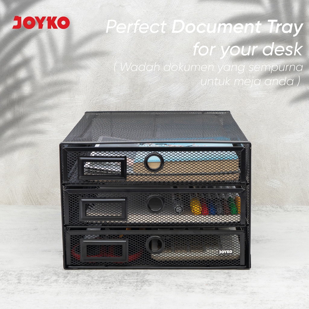 Jual Joyko Document Tray 3 Tier / Rak Kertas Dokumen 3 Susun Wadah ...