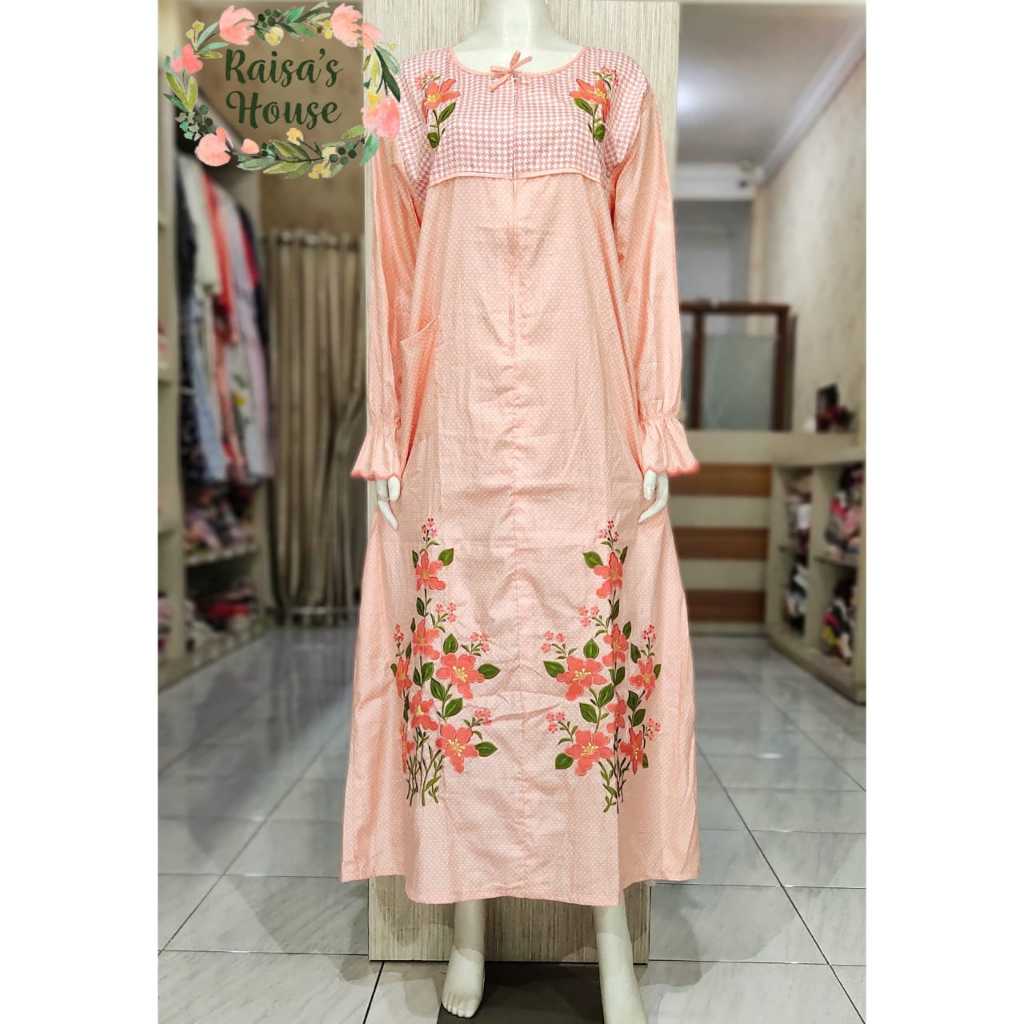 Jual DASTER LONGDRESS BORDIR KHAS MALANG - LENGAN PANJANG - MELATI ...