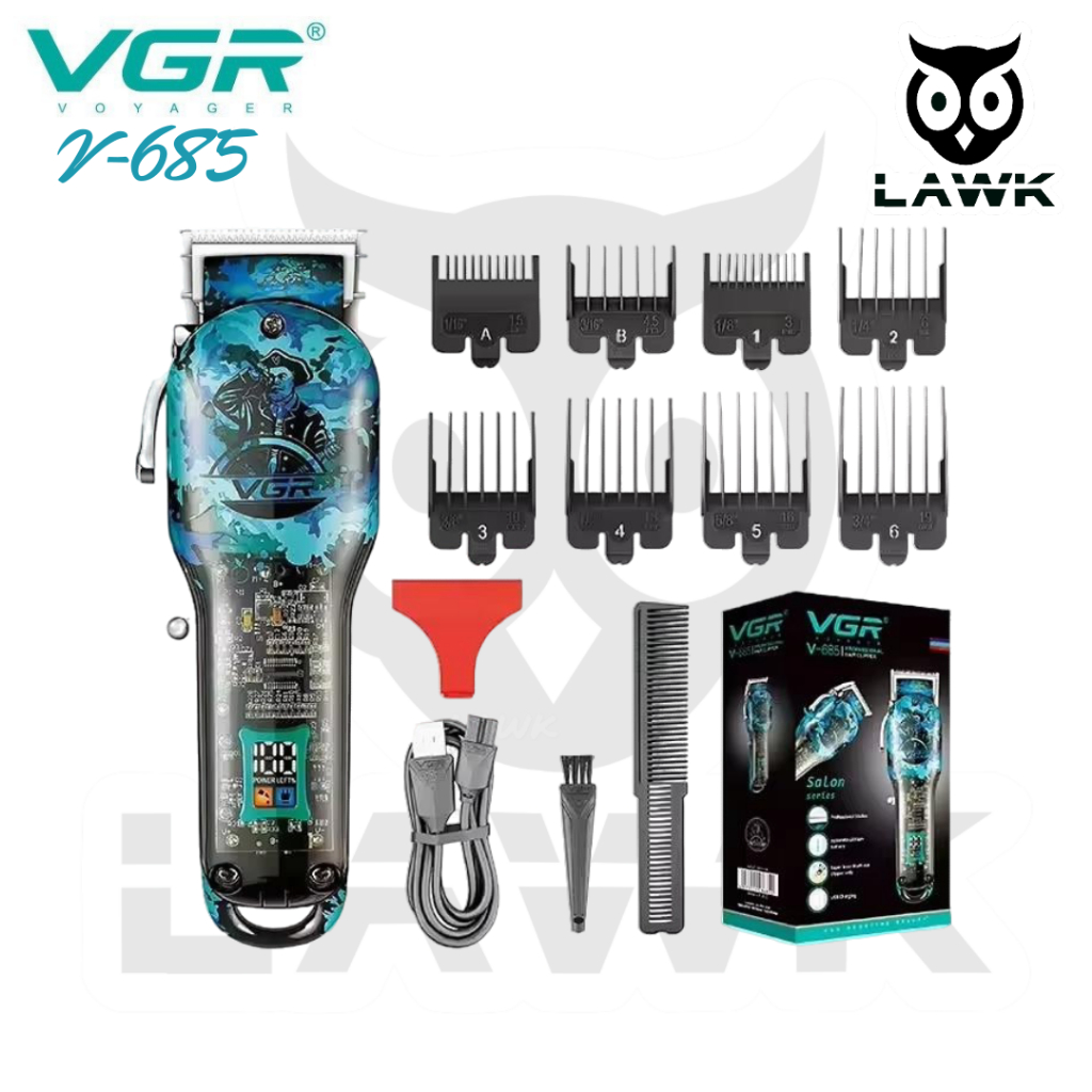 Jual Alat cukur rambut VGR - V685 mesin cukur rambut salon series V-685 | Shopee Indonesia