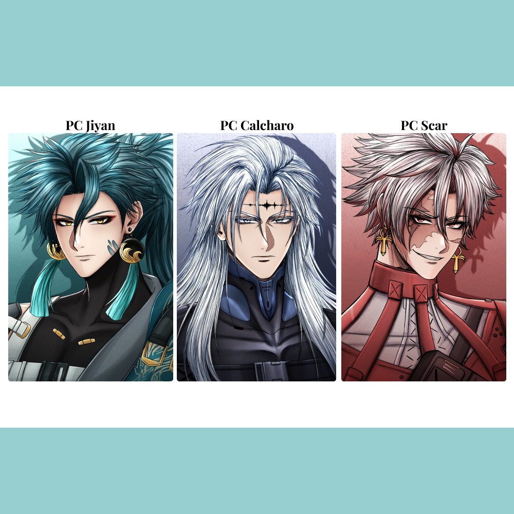 Jual Wuthering Waves Photocard (Jiyan, Calcharo, Scar, Wuwa Fanmerch by ...