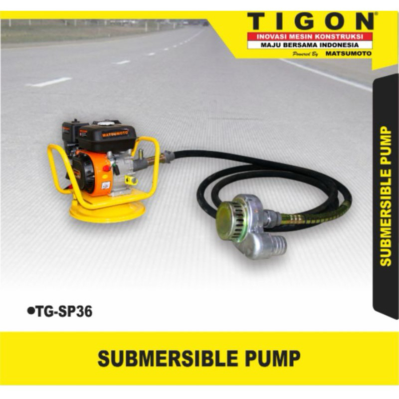 Jual Pompa Celup Submersible TIGON Mesin Bensin Engine Tiger 7 HP ...