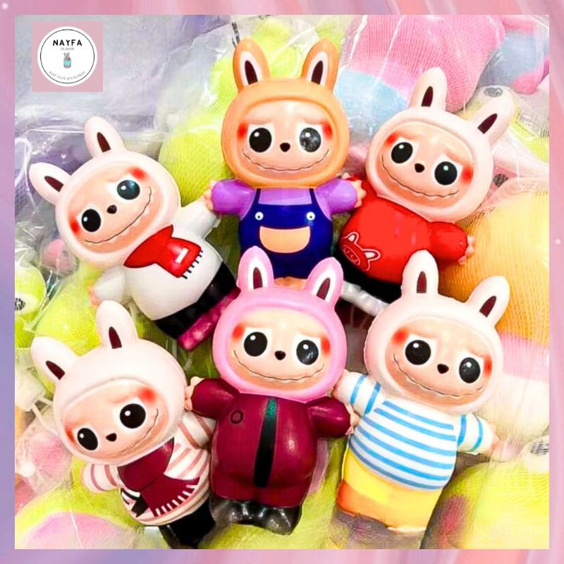 Jual Squishy Labubu 12 Cm Mainan Viral Squishy Pencet Pop Mart Lisa ...