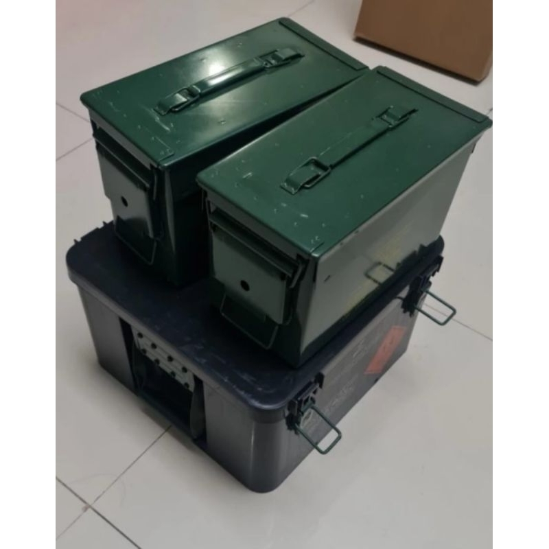 Jual Kotak box Pindad/tool box/Paket Hemat 1 Fiber dan 2 Besi Serbaguna ...