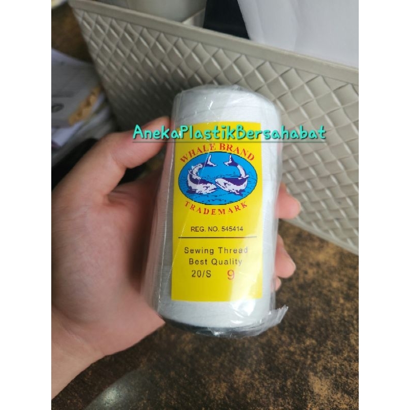 Jual BENANG JAHIT GONI / BENANG LANJARAN ukuran 9 , benang goni ...