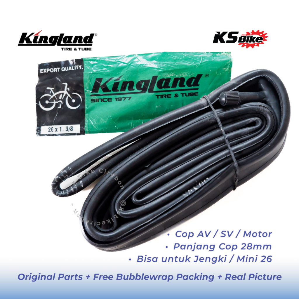 Jual Ban Dalam Sepeda King 26 x 1 3/8 Cop AV SV Motor Ban Dalem Sepeda Jengki Mini Keranjang ...