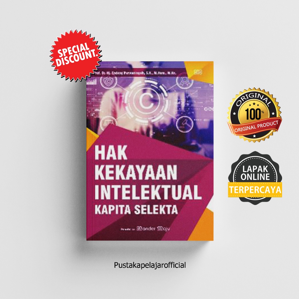 Jual BUKU HAK KEKAYAAN INTELEKTUAL KAPITA SELEKTA - ENDANG PURWANINGSIH - MANDAR MAJU | Shopee ...