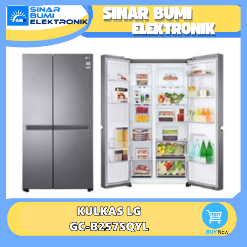 Jual LG GC-B257SQYL KULKAS SIDE BY SIDE 688 LITER INVERTER - GCB257SQYL / GCB257JQYL / B257JQYL ...